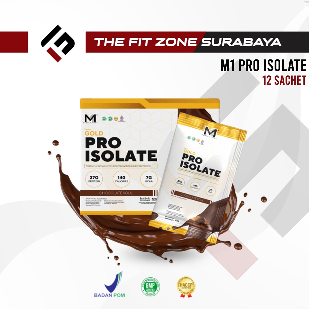 Jual MUSCLE FIRST Gold Pro Isolate 12 Sachet Suplemen Fitness Whey ...