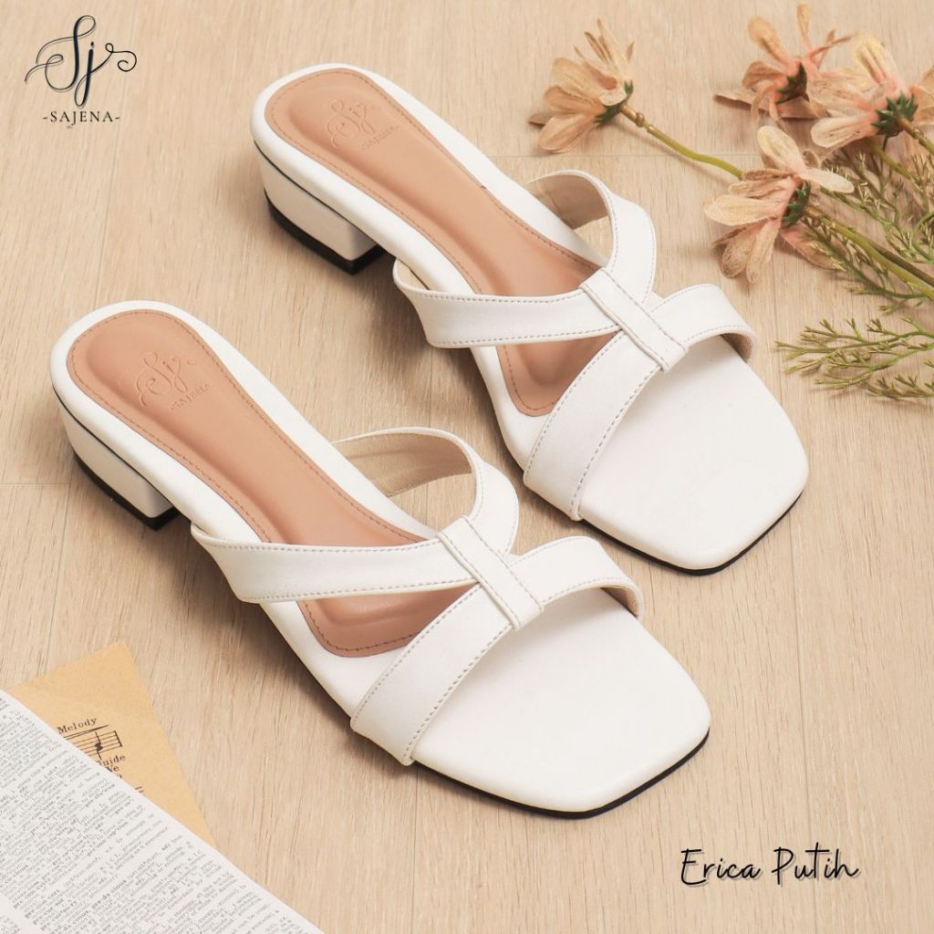 Jual SAJENA Erica - Sandal Heels Daily Casual Semi Formal Non Slip ...
