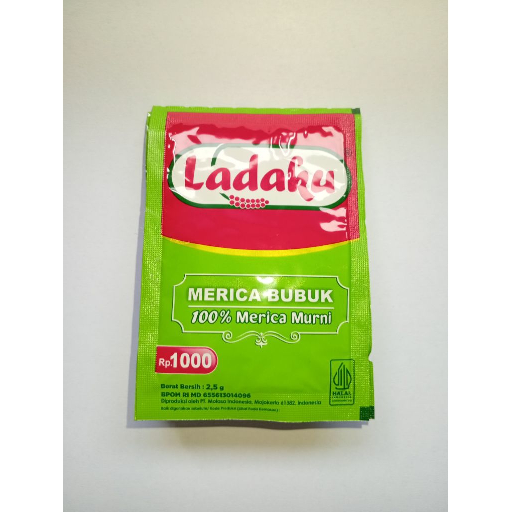 Jual Ladaku Merica Bubuk Sachet 2,5 gram | Shopee Indonesia