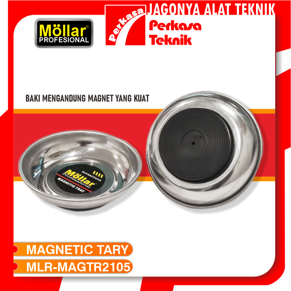 Jual MOLLAR Magnetic Tray Bowl 105mm MAGTR2105 Baki Magnet Mangkuk ...
