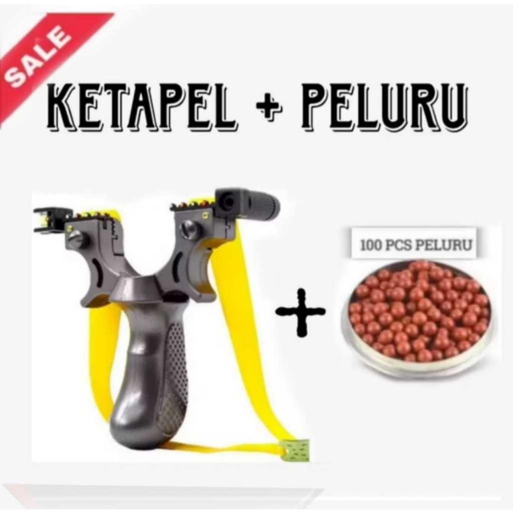 Jual Ketapel Laser Tactical Katapel Berburu Slingshot Laser Big Power ...