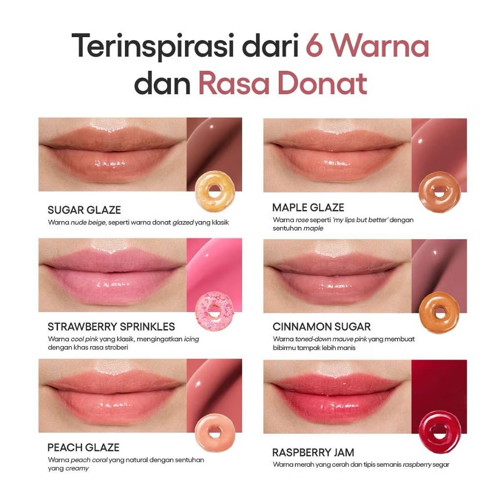 Jual Glaze Craze Tinted Lip Serum - Sample | Shopee Indonesia
