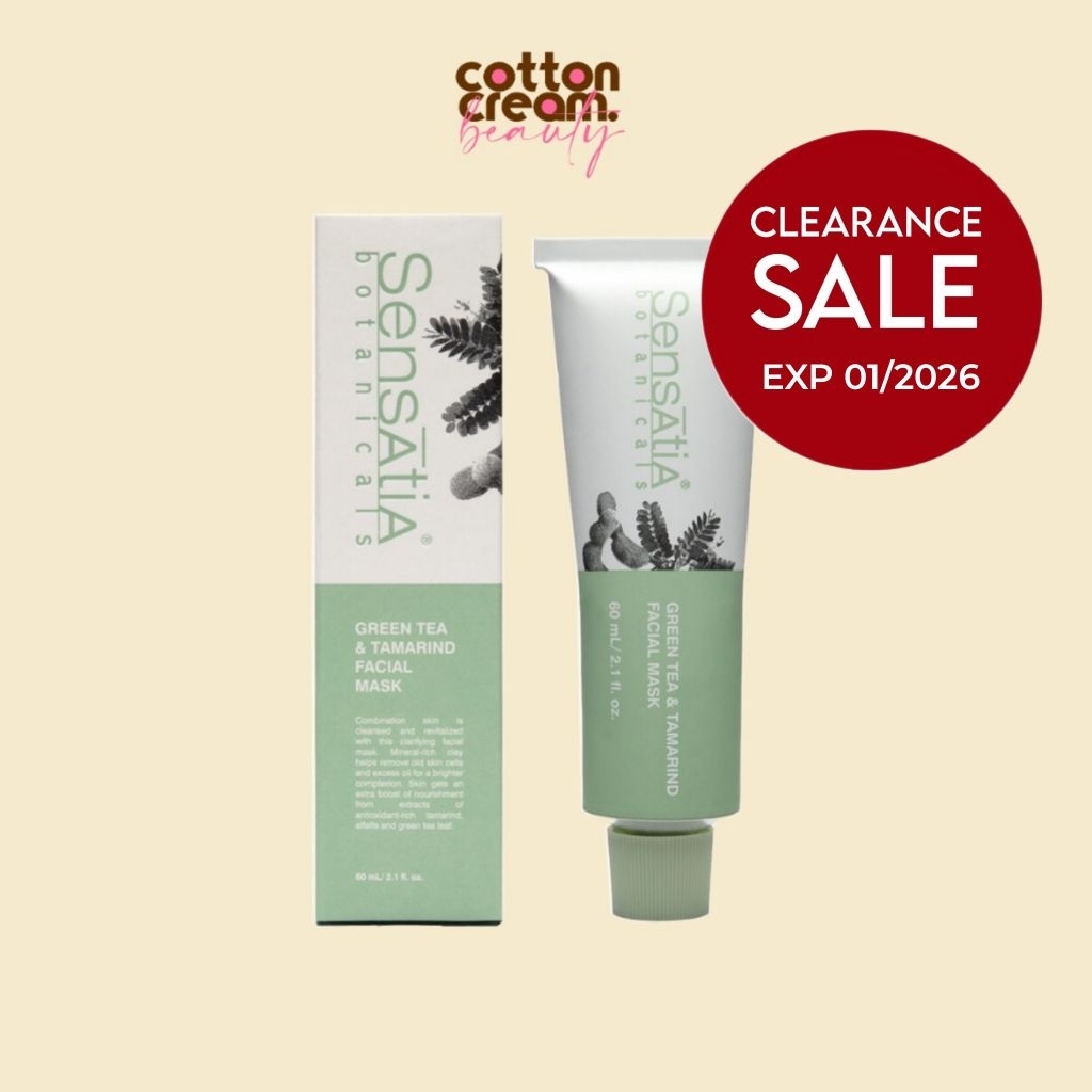 Jual Sensatia Botanicals Green Tea & Tamarind Facial Mask 60ml | Shopee ...