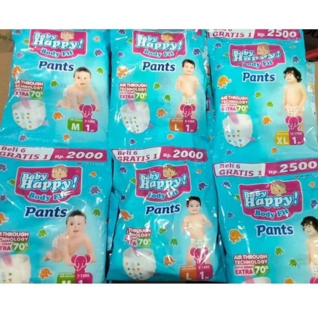 Jual Pampers baby happy renceng | Shopee Indonesia