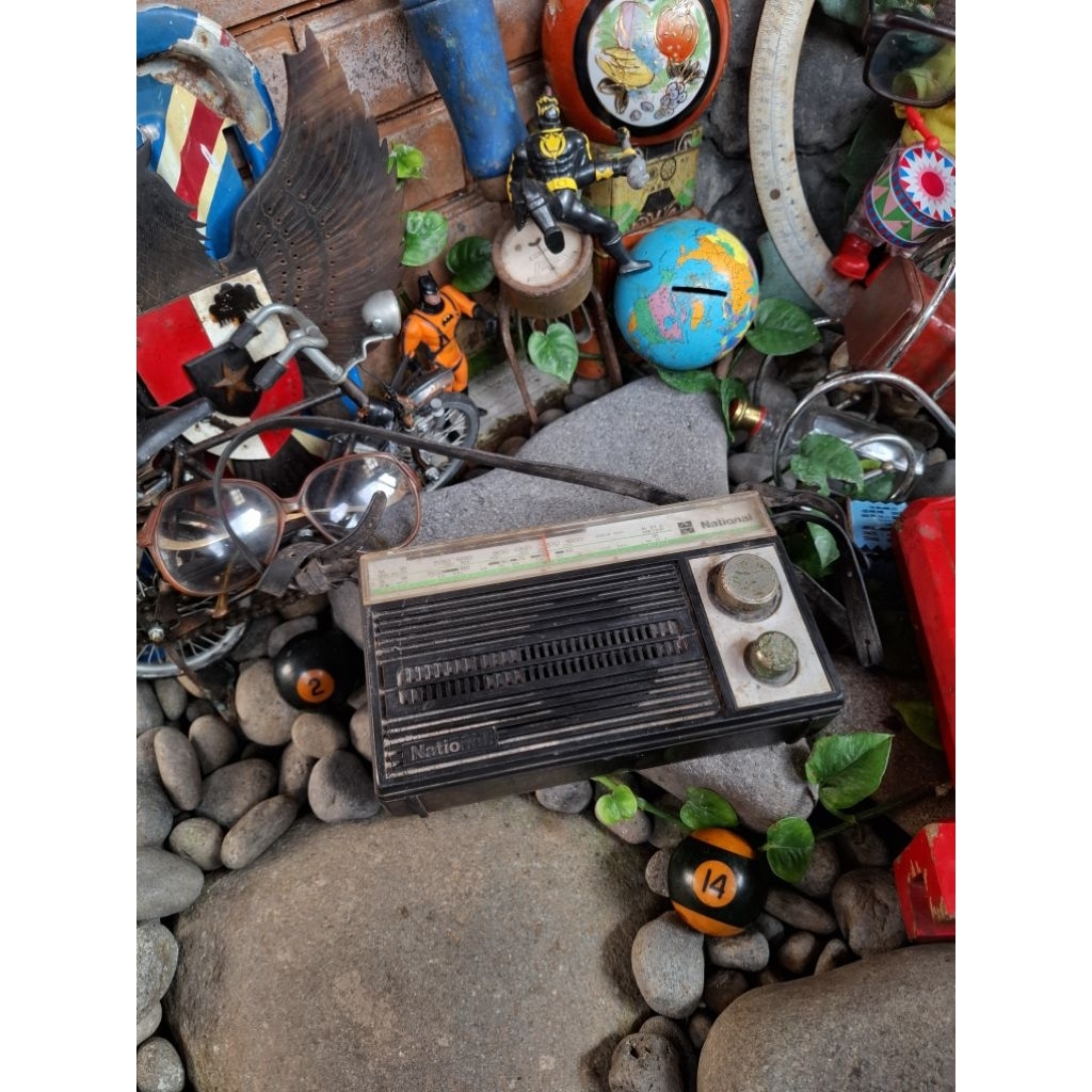 Jual Radio national antik lawas jadul kuno vintage display 60rb anggap ...