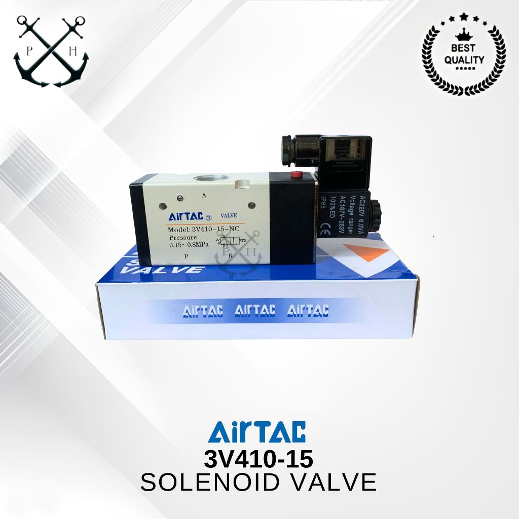 Jual Solenoid Valve Pneumatic AIRTAC 3V410-15 | Shopee Indonesia