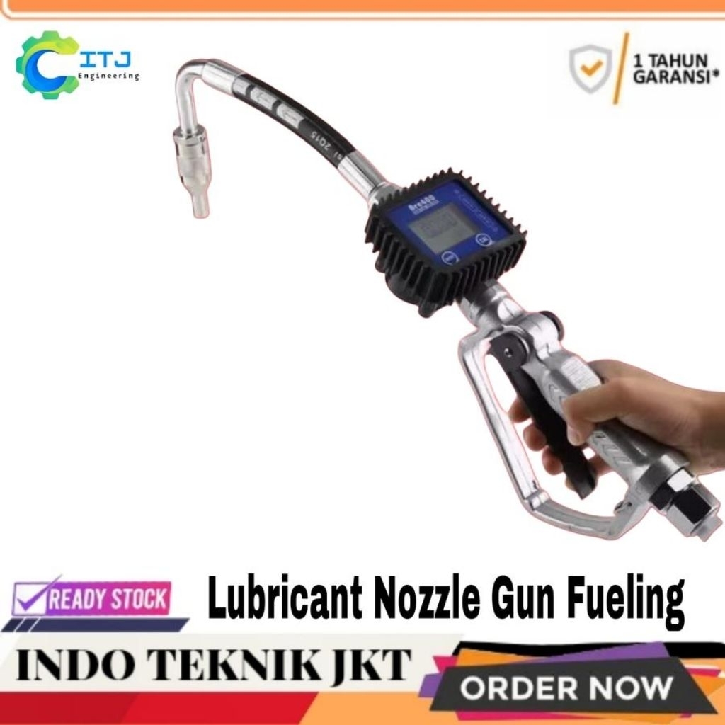 Jual Digital Fuel Oil Lubricant Nozzle Gun Fueling Nozzle with Flow ...