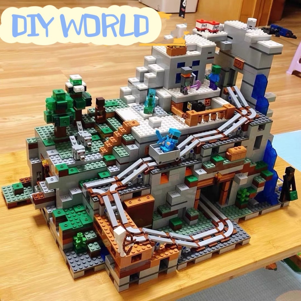 Jual Mainan Minecraft My World Minicraft Mainan Block My world Mainan ...