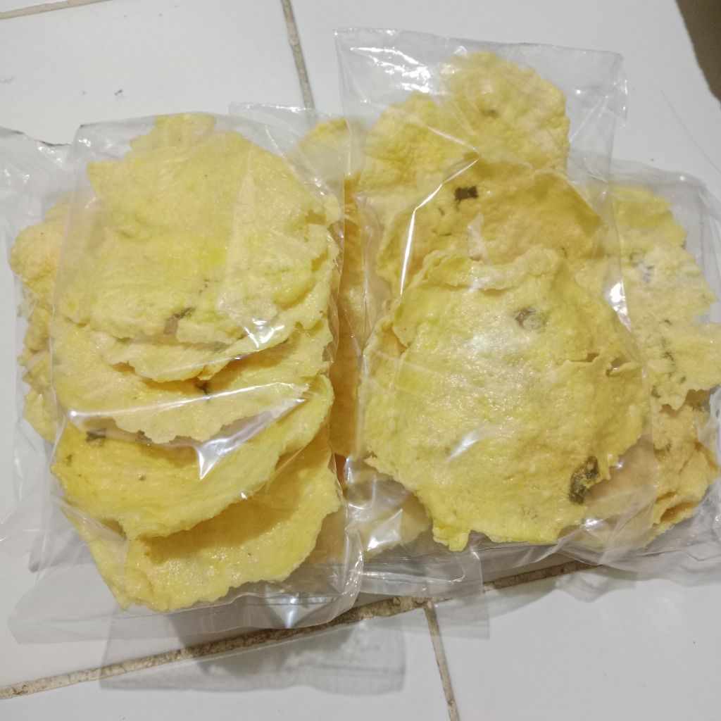 Jual opak singkong matang kerupuk samiler krupuk singkong opak singkong ...