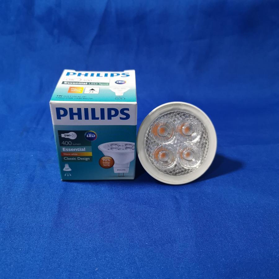 Jual Lampu Halogen LED MR16 5W 12V Philips | Shopee Indonesia