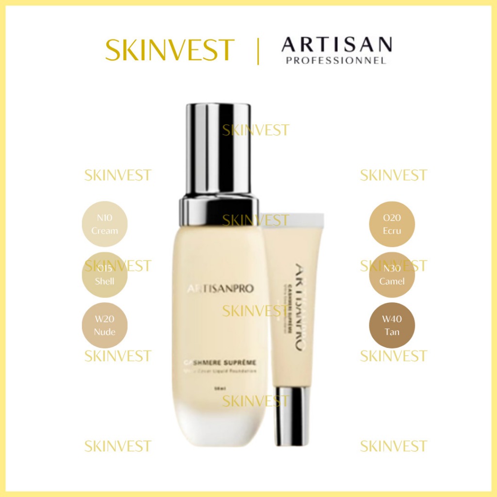 Jual ARTISAN PRO Cashmere Supreme Ultra Cover Liquid Foundation ...