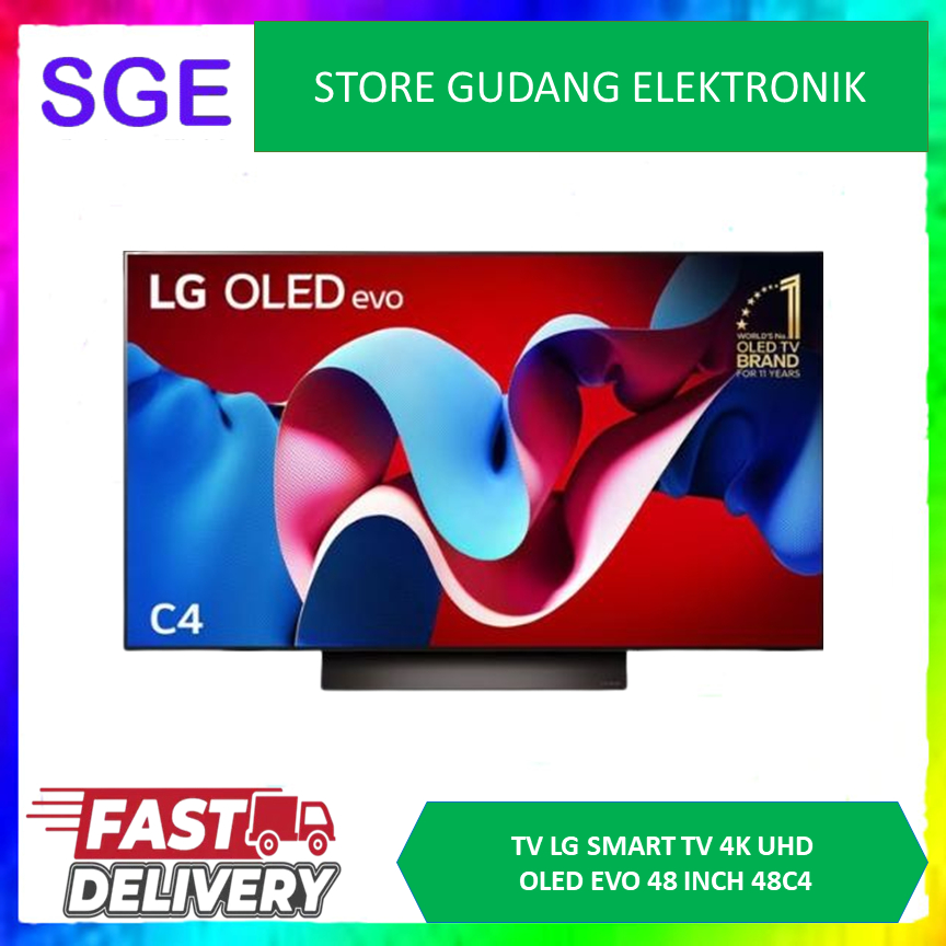 Jual TV LG 48C4 OLED EVO 48 INCH SMART TV W/ULTRA SLIM DESIGN ...
