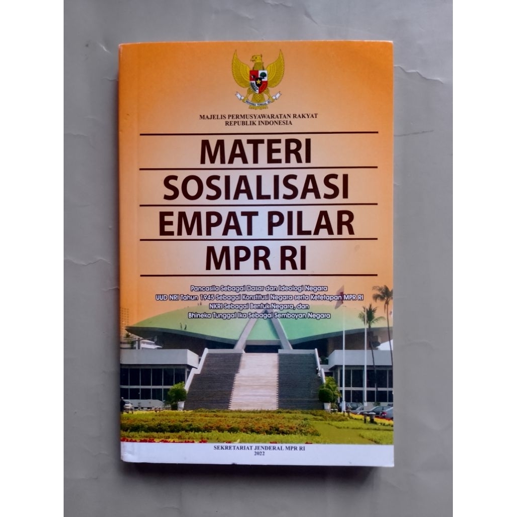 Jual MATERI SOSIALISASI EMPAT PILAR MPR RI | Shopee Indonesia