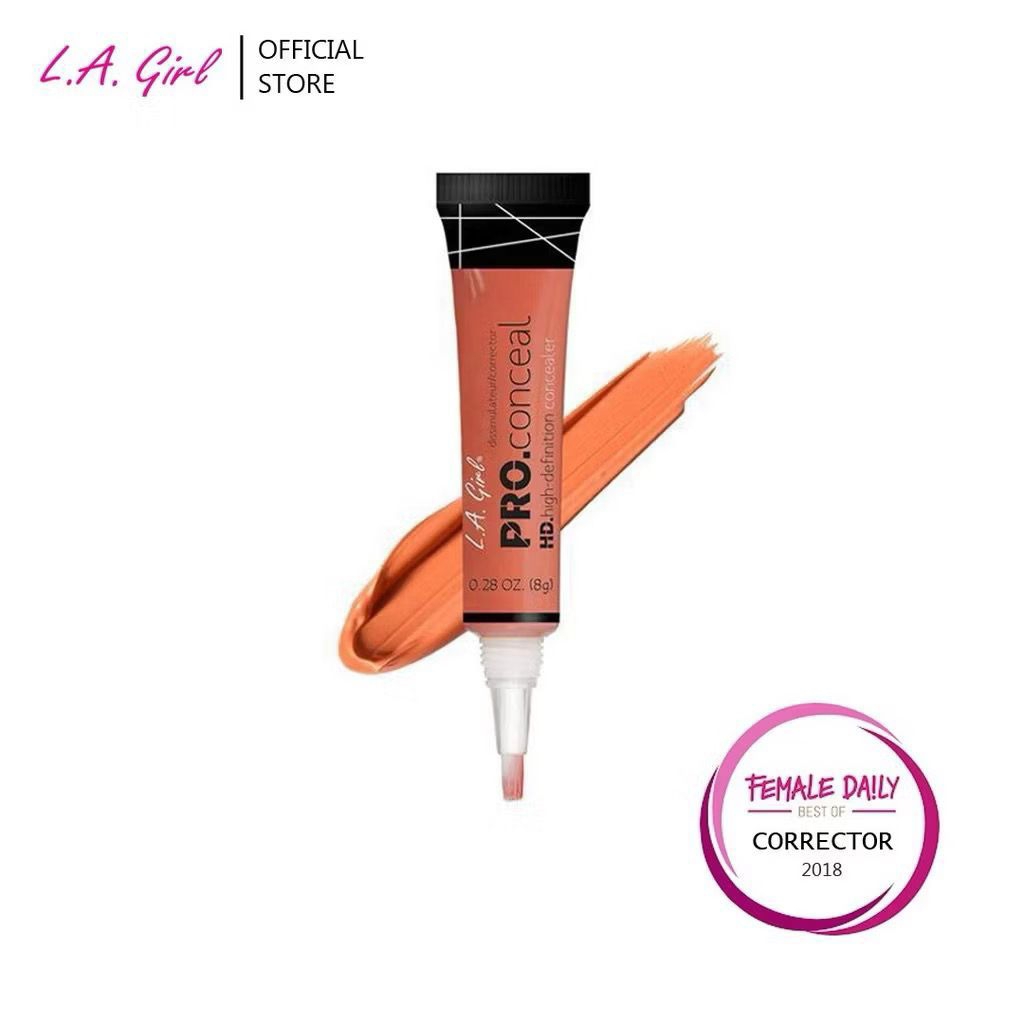 Jual LA Girl Hd Pro Concealer Cream Orange Corrector | Shopee Indonesia