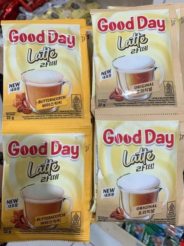 Jual Good Day Latte New 22gr Isi 10sachet | Shopee Indonesia