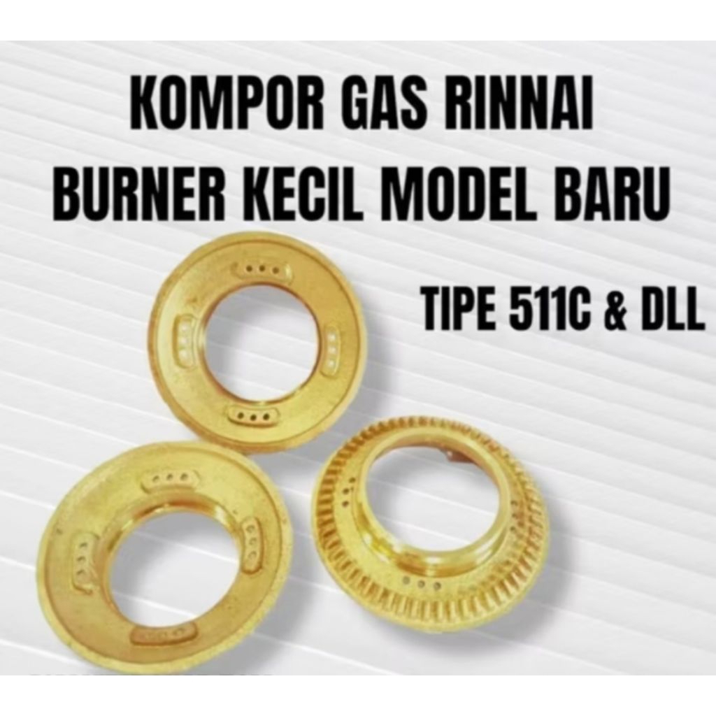 Jual BURNER KOMPOR GAS RINNAI MODEL BARU 511C | Shopee Indonesia
