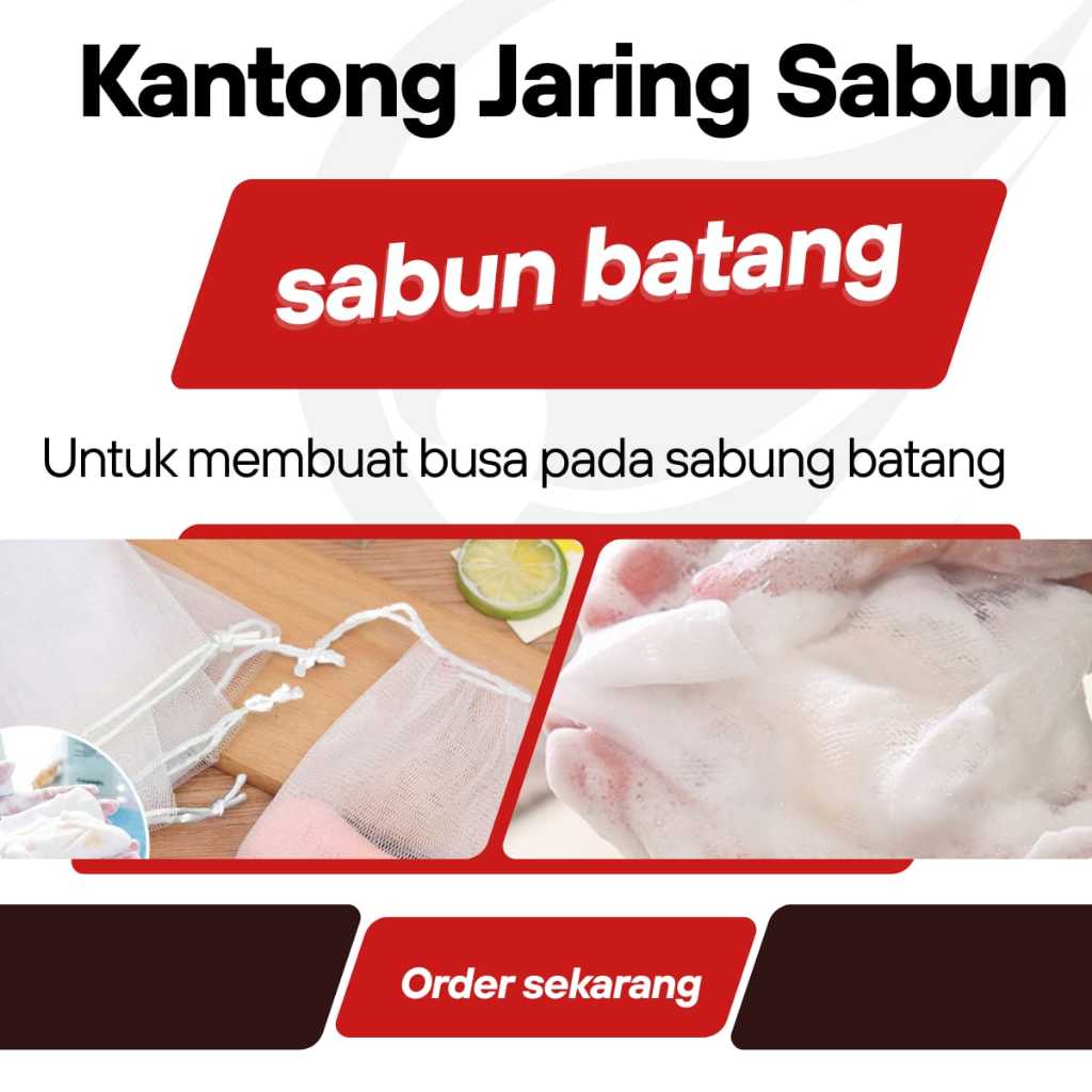 Jual Kantong Sabun Jaring Pembuat Busa Manual untuk Sabun Batang ...