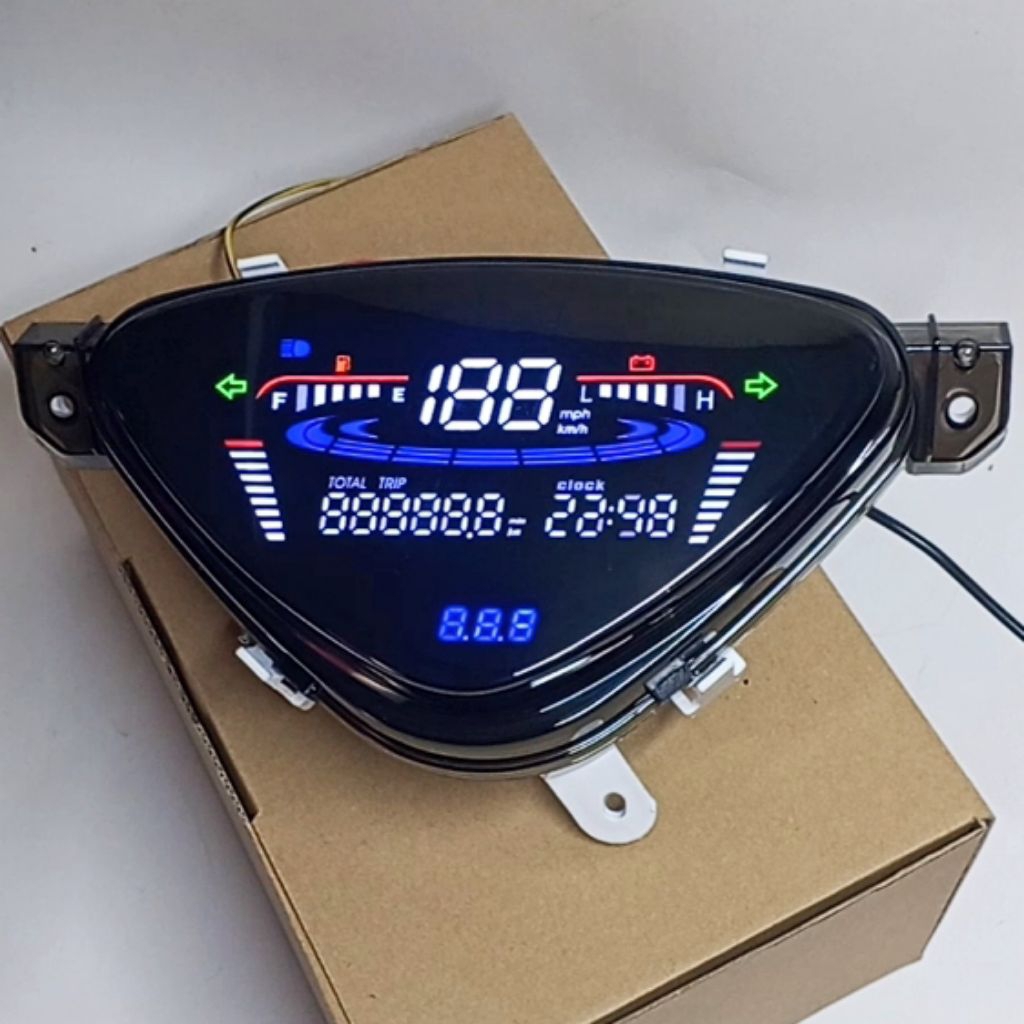 Jual Speedometer digital Mio Sporty Smile Custom | Shopee Indonesia