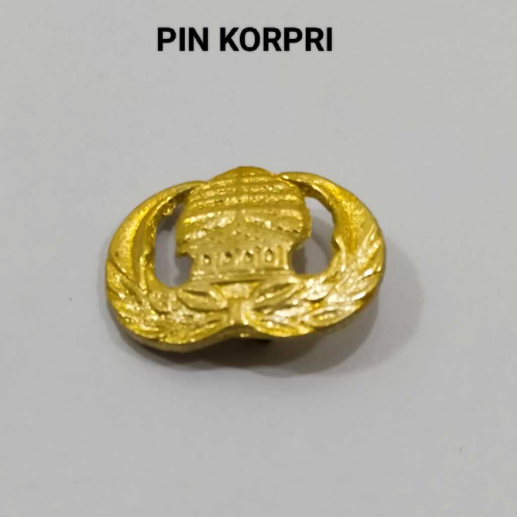 Jual Pin Korpri Kuningan Peniti Dan Magnet | Shopee Indonesia