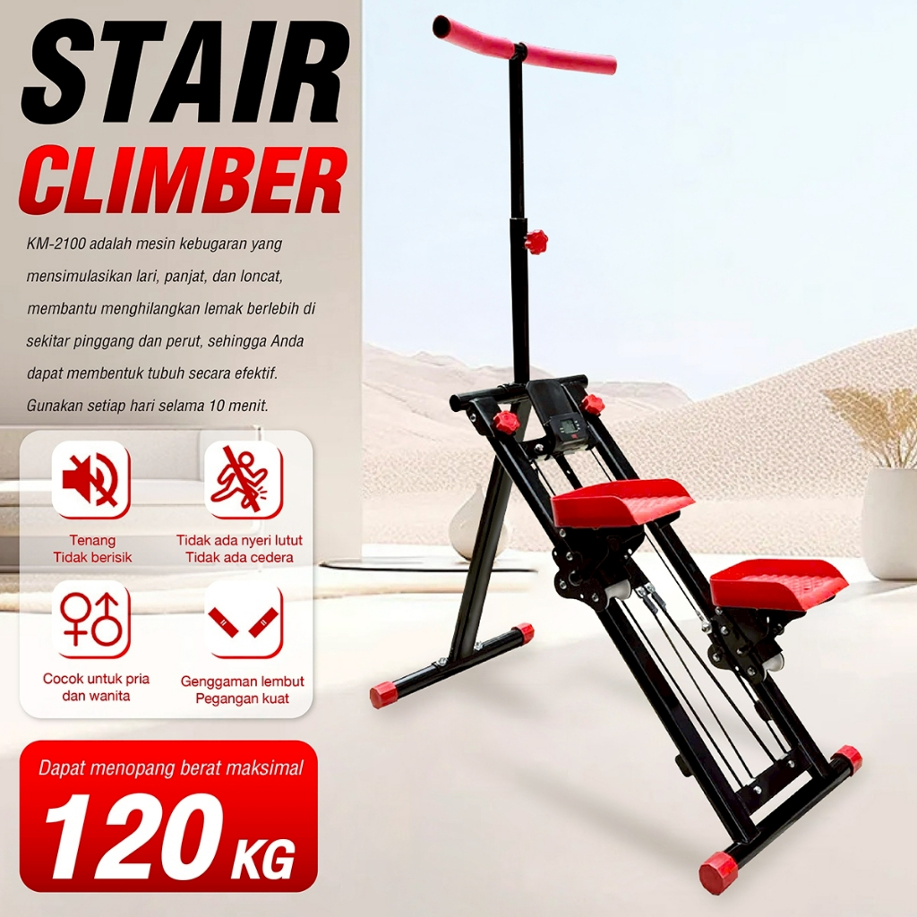 Jual Better Sport Mini Side Stepper V-shape Air Climber Steper Walker ...