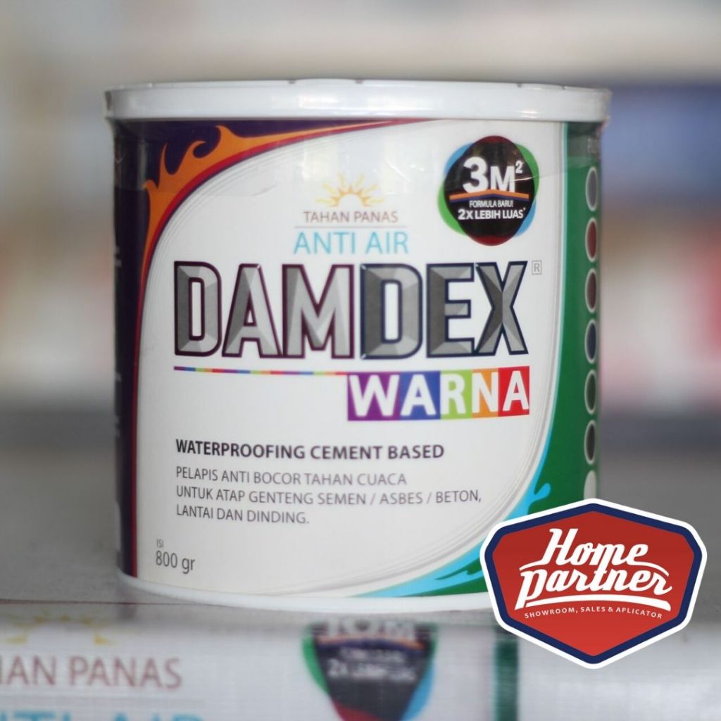 Jual DAMDEX WARNA Hitam 800Gram + Semen Waterproofing Pelapis Anti ...