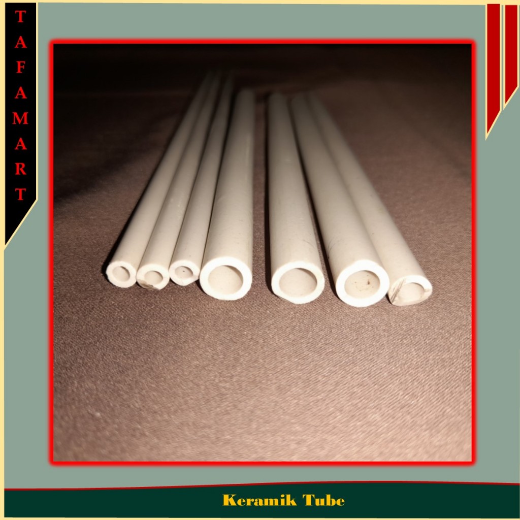 Jual Pipa keramik diameter 6mm tahan panas tinggi isolator ceramic tube ...