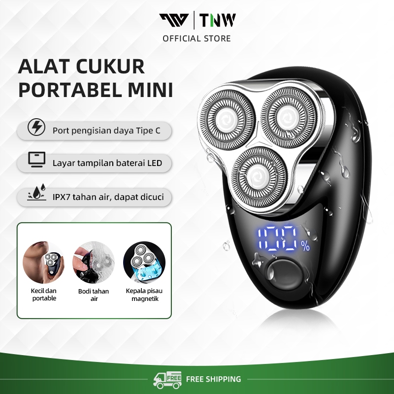 Jual TNW PR5 Alat Cukur Elektrik Mini Shaver Portabel Razor Pencukur ...