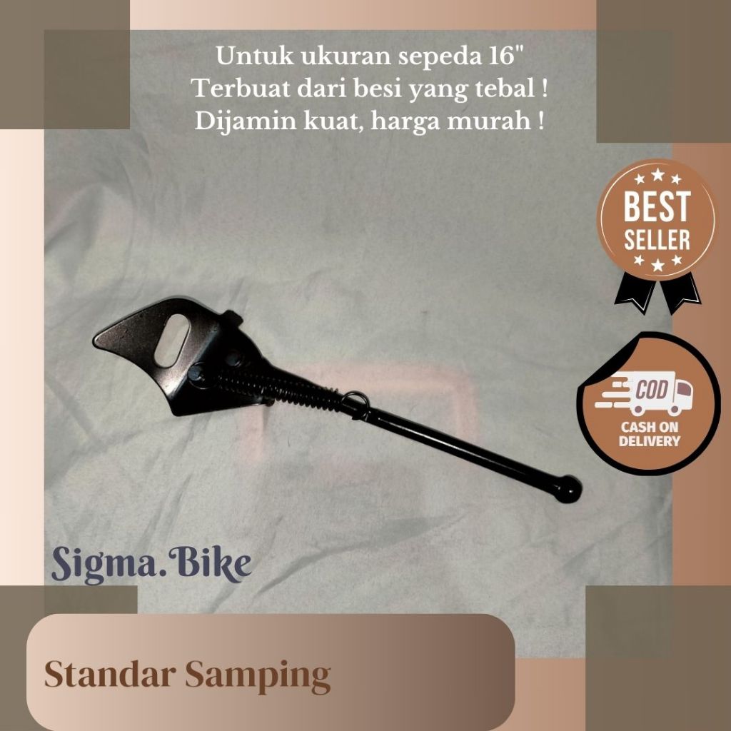 Jual STANDAR SAMPING UKURAN 16 IN ATAU 16" SEPEDA ATLANTIS STANDAR ...