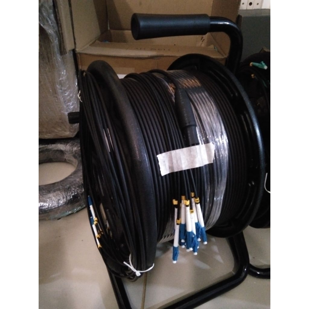 Jual Armored Cable LC UPC to LC UPC 8 Core OM3-300 Multimode 5mm Type ...