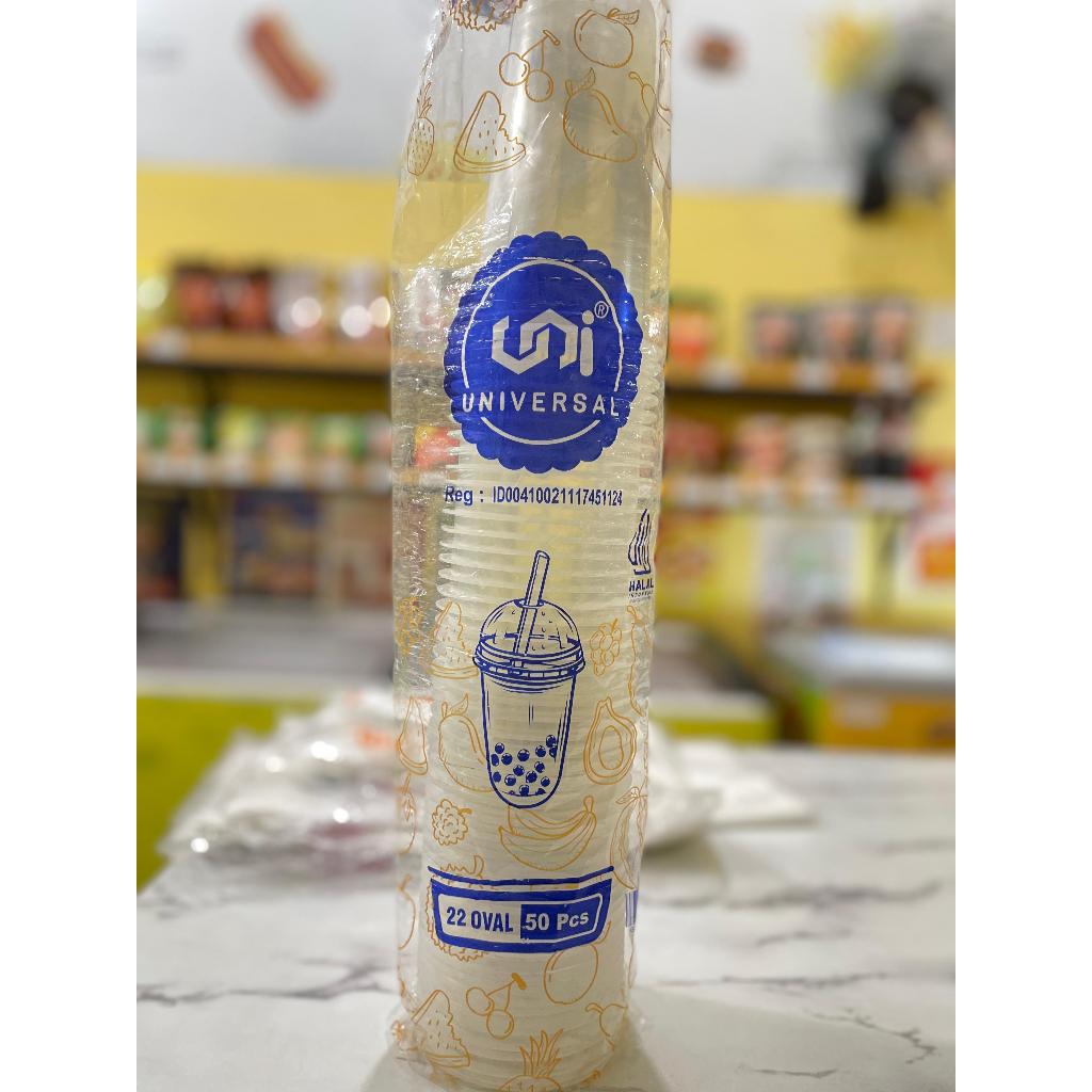 Jual Cup es ukuran 12 oz, 14 oz, 18 oz dan 22 oz I pack isi 50 pcs ...