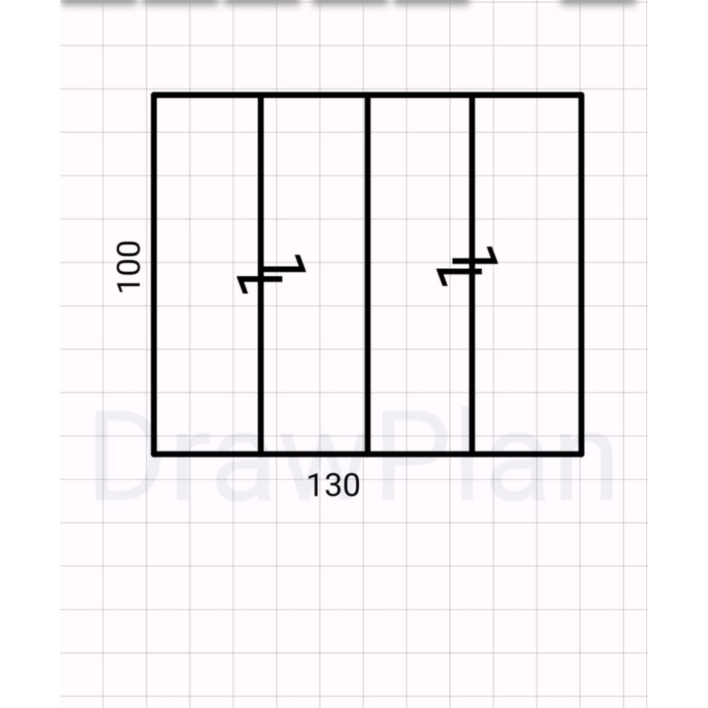 Jual jendela aluminium sliding 2 daun geser kaca mati kiri kana+ kaca ...