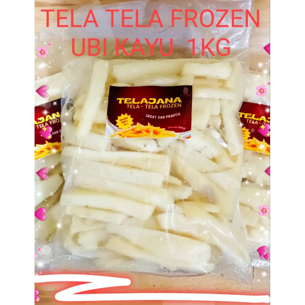 Jual TELA TELA FROZEN 1KG UBI KAYU BERBUMBU | Shopee Indonesia