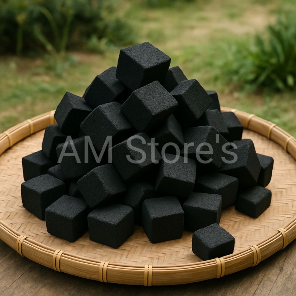 Jual Briket Arang Batok Kelapa - Arang Briket Kotak 500gram | Shopee ...