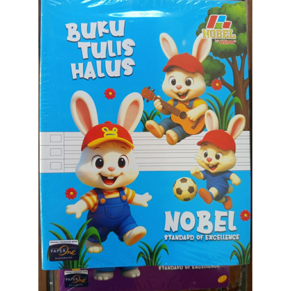 Jual Buku Tulis Halus/Buku Halus 3 kolom NOBEL By VISION 10x38 lembar ...