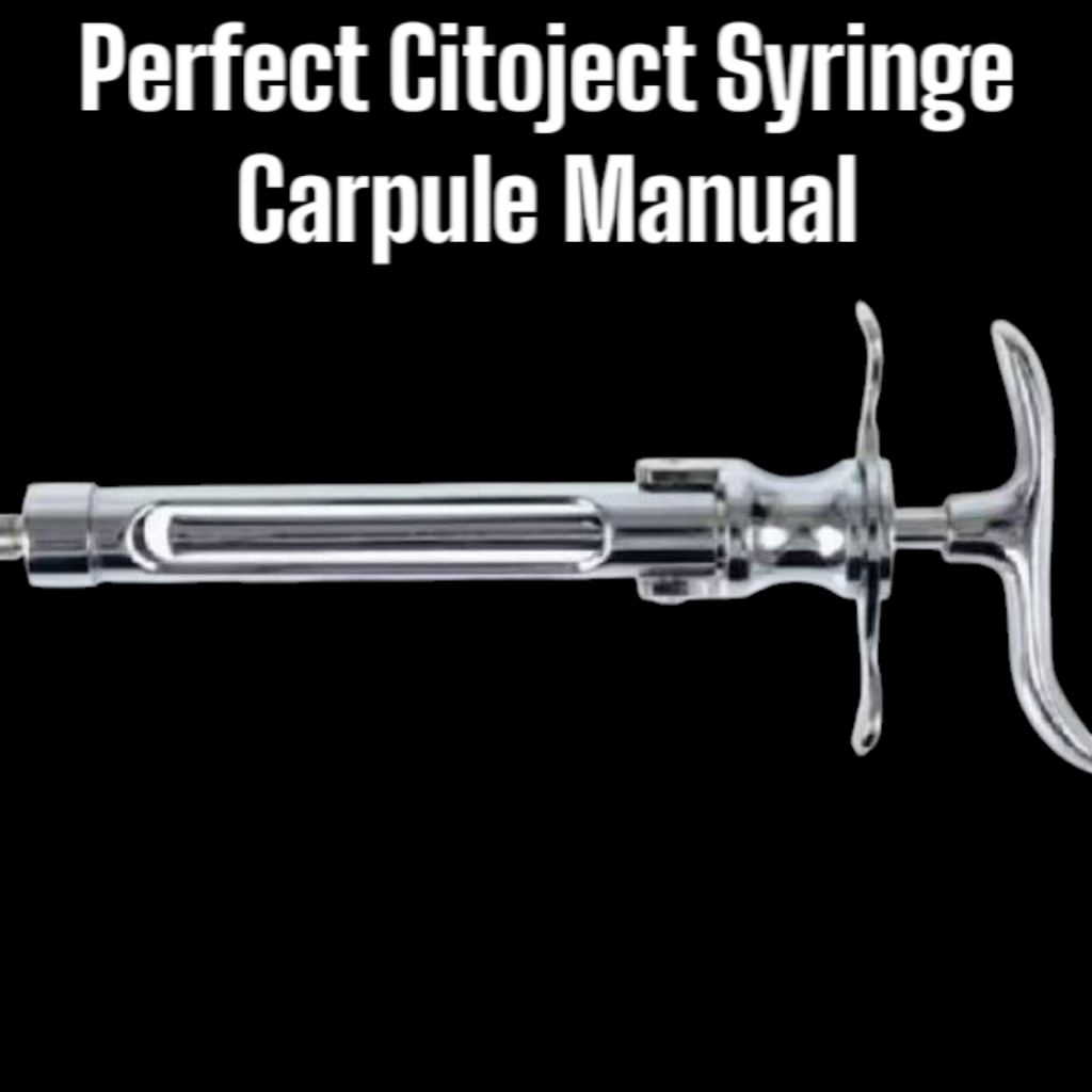 Jual DENTAL CITOJECT/SYRiNGE/CARPULE MANUAL PERFECT | Shopee Indonesia