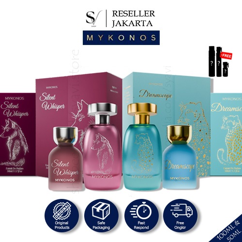 Jual Mykonos Dreamscape & Silent Whisper Extrait De Parfume 100ML ...