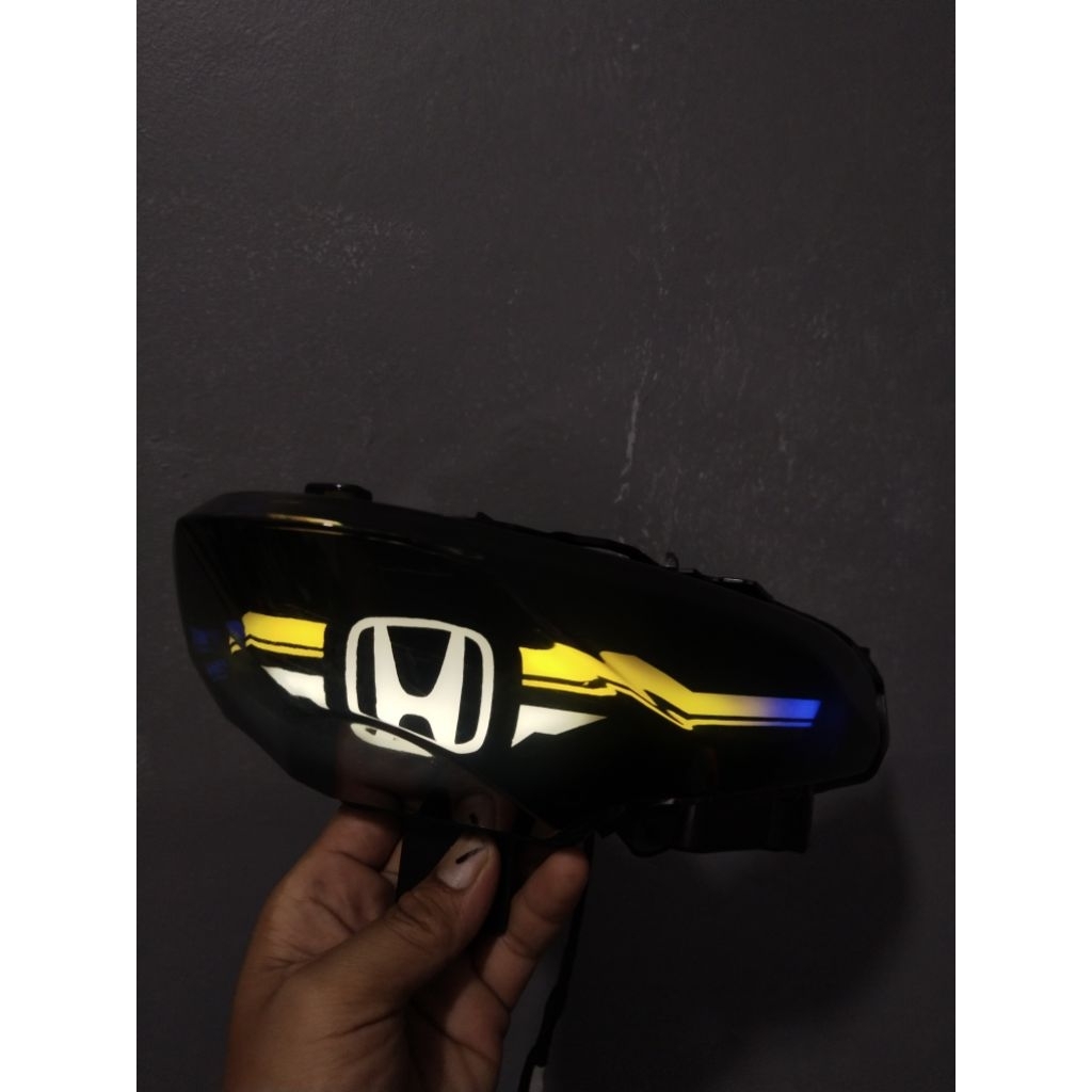 Jual lazy stoplamp RGB aplikasi 210 mode beat deluxe beat street 2020 ...