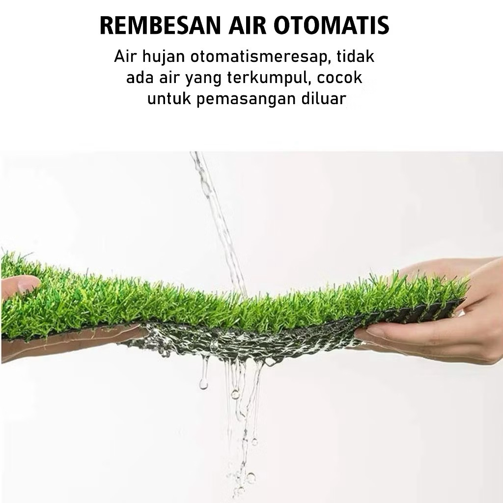Jual RUMPUT SINTETIS UKURAN 2X10 METER PILIHAN TERBAIK UNTUK TAMAN ...