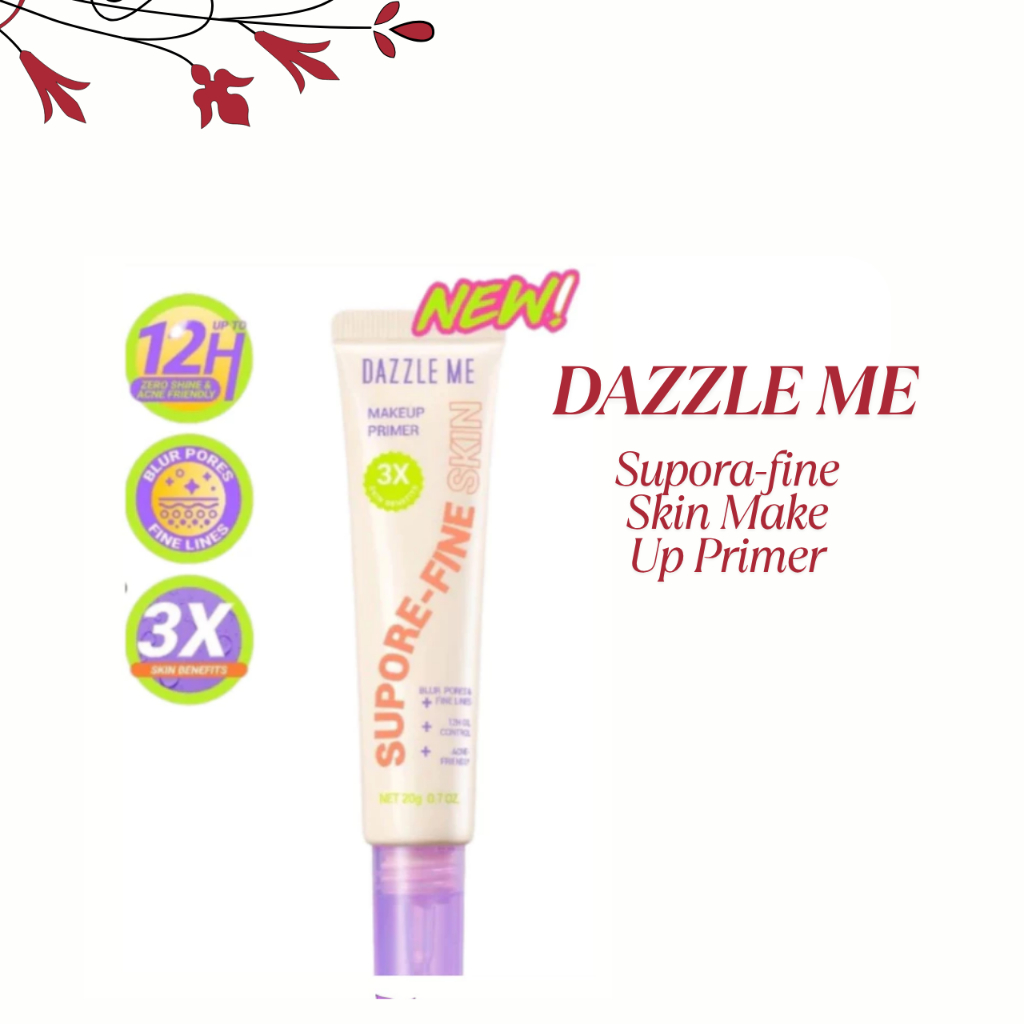 Jual Dazzle Me Supore Fine Skin Makeup Primer 20g | Shopee Indonesia