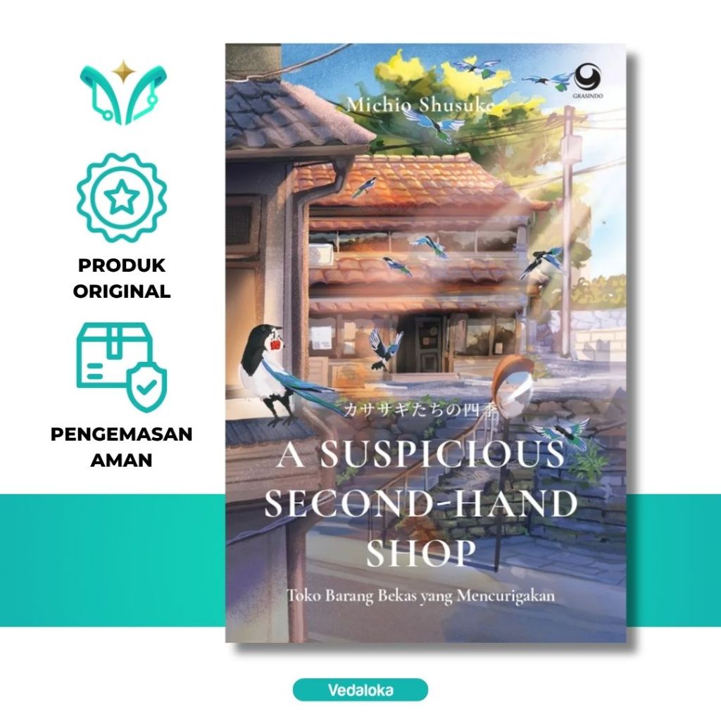 Jual Novel A Suspicious Secondhand Shop: Toko Barang Bekas yang ...