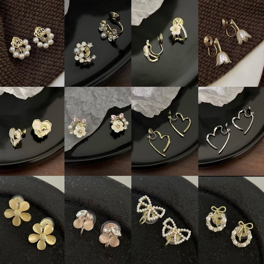 Jual Anting Jepit Anting Klip Anting Clip Anting Tanpa Tusuk Anting ...