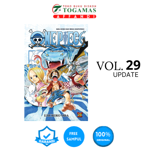 Jual [ UPDATE ] ONE PIECE 29 CETAK ULANG - VOLUME 1-29 | EIICHIRO ODA ...