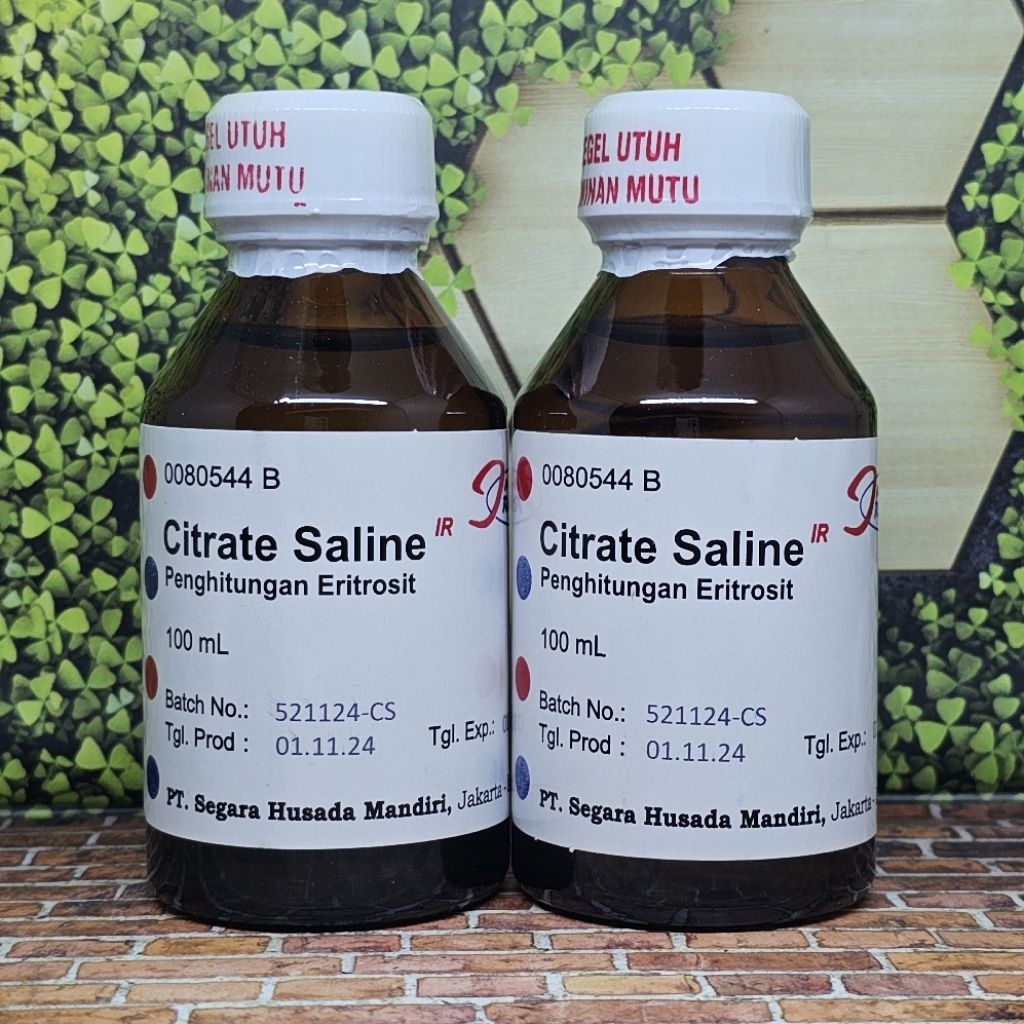Jual Larutan Citrate Saline / Hayem 100mL IndoReagen ( Penghitungan ...