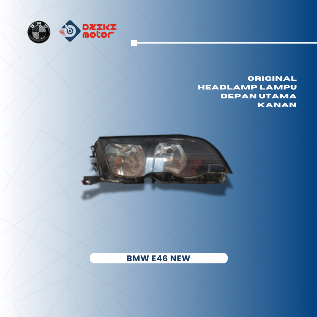 Jual Original Headlamp Lampu Depan Utama Kanan BMW E46 New | Shopee ...