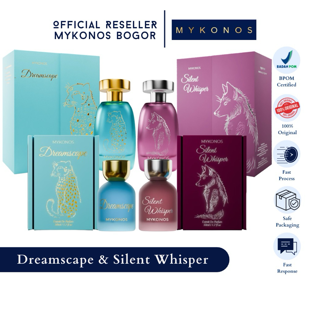 Jual [FREE TESTER] Mykonos Dreamscape & Silent Whisper Extrait De ...