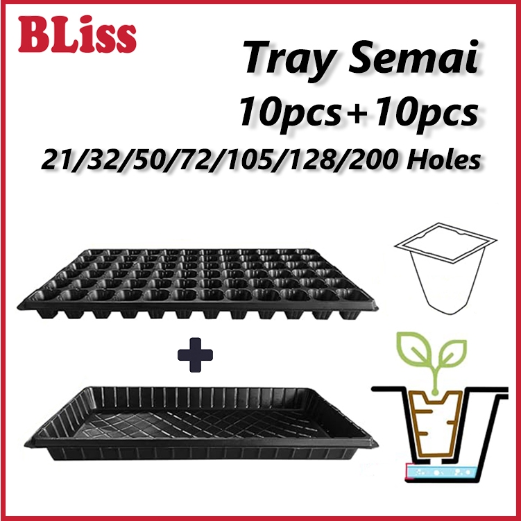 Jual Paket Hemat Tray Semai Tanaman Tray Penyemaian Bibit Tanaman Tray ...