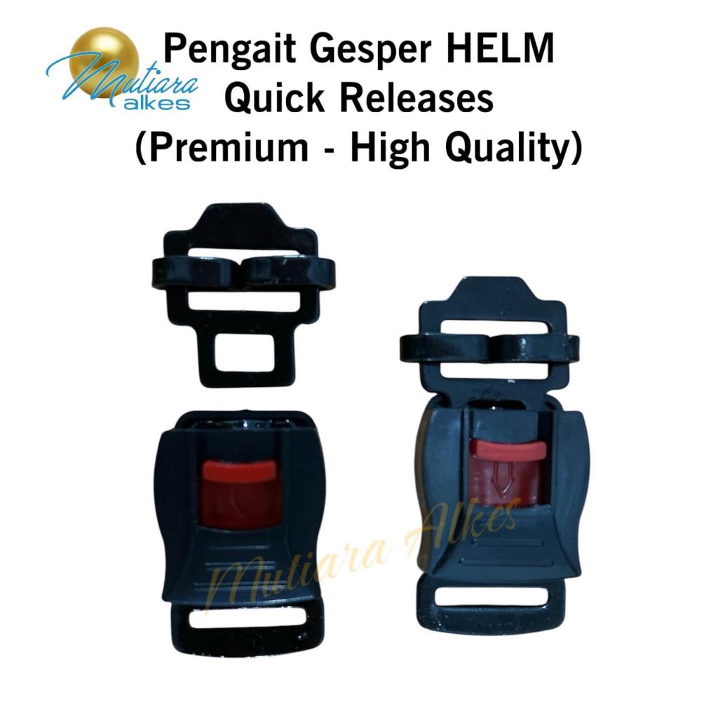Jual Gesper Helm Anti Pecah Universal Pengunci Tali Klik Cetekan Helm ...