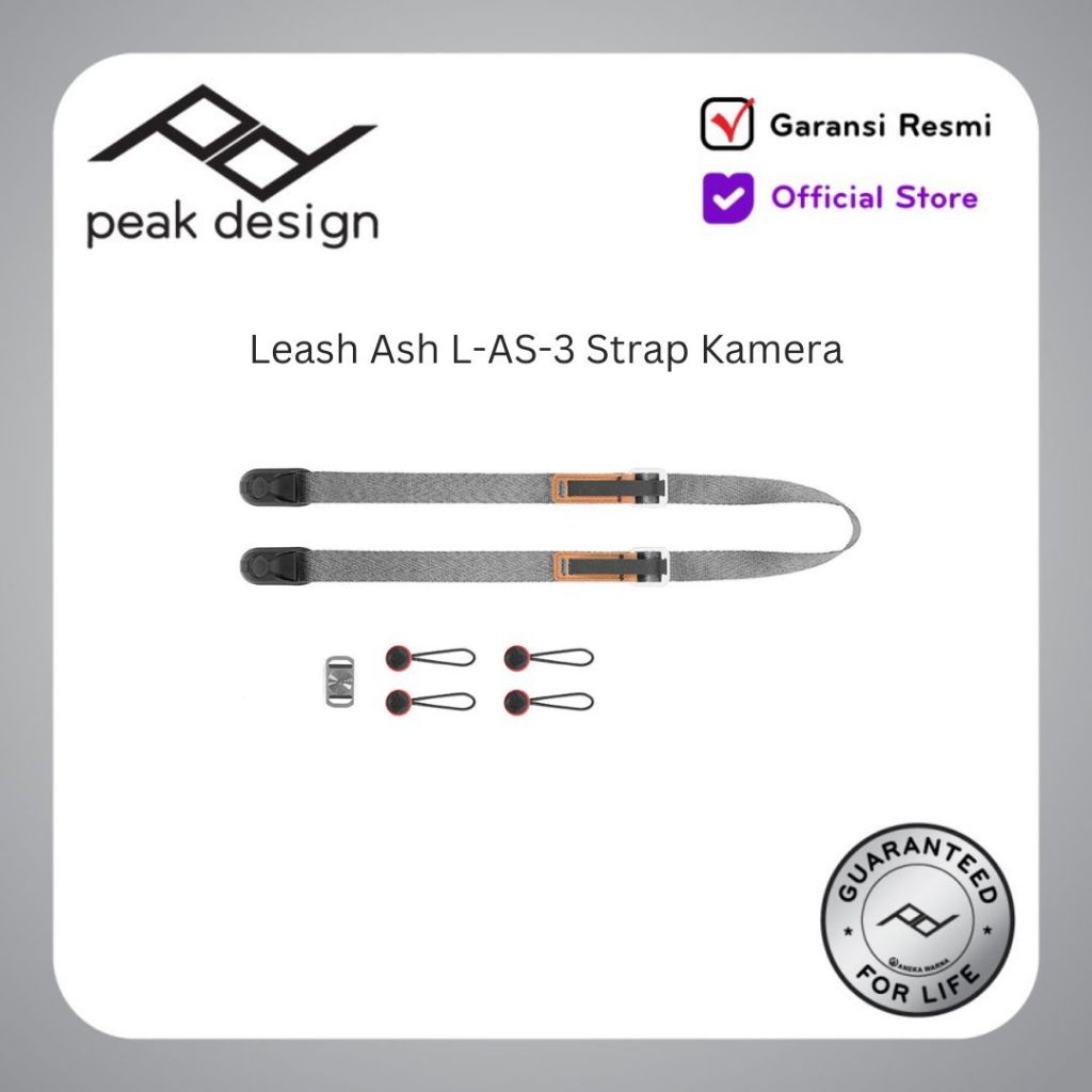 Jual Peak Design Leash Ash L-AS-3 Strap Kamera | Shopee Indonesia