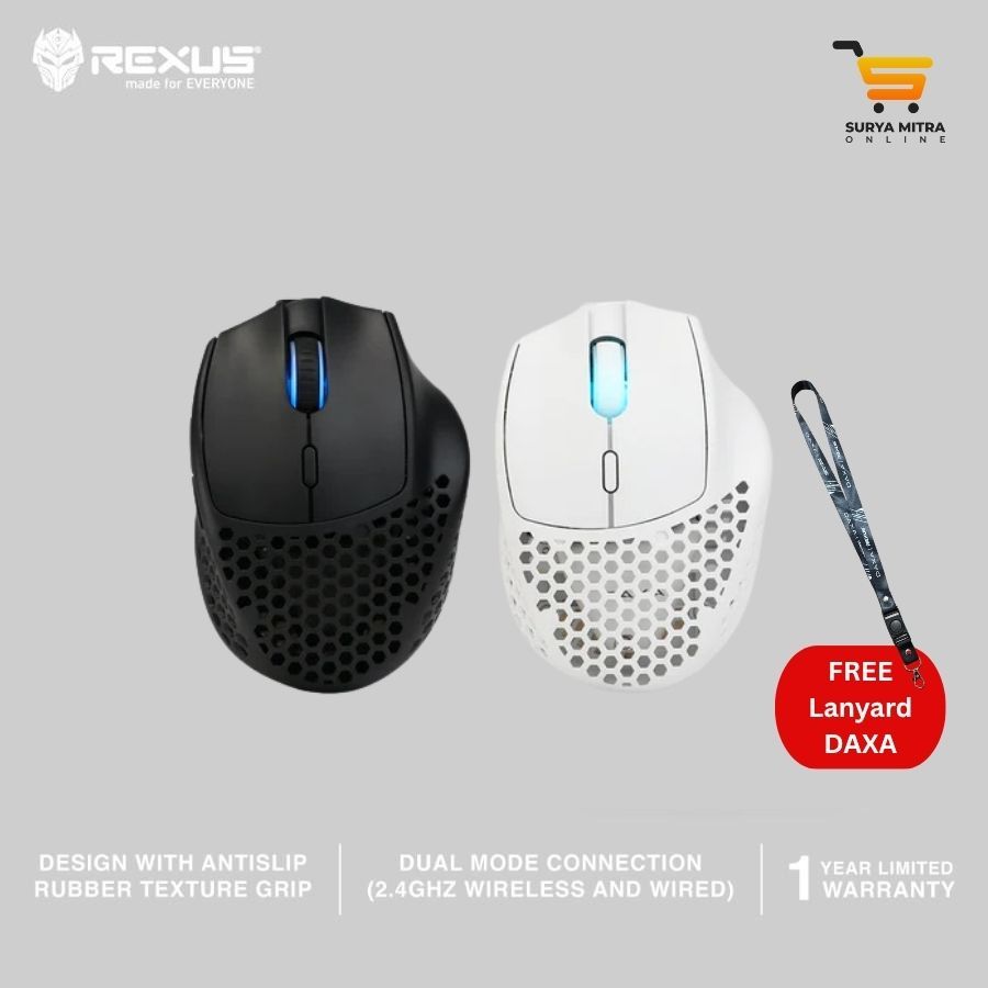 Jual Rexus PRO Mouse Wireless Gaming Daxa Air Mini | Shopee Indonesia