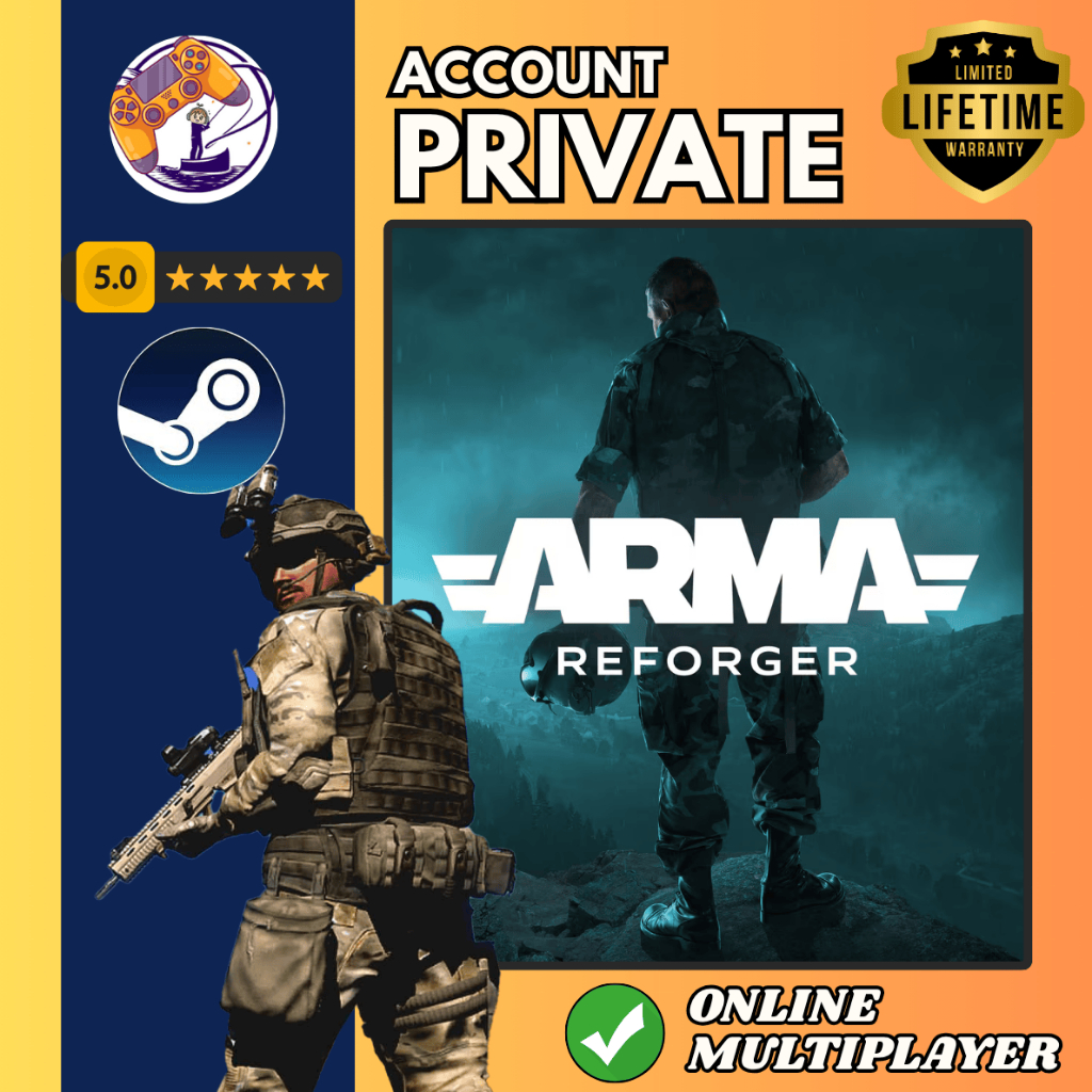 Jual ARMA Reforger | PC STEAM ACCOUNT MULTIPLAYER ONLINE | Shopee Indonesia